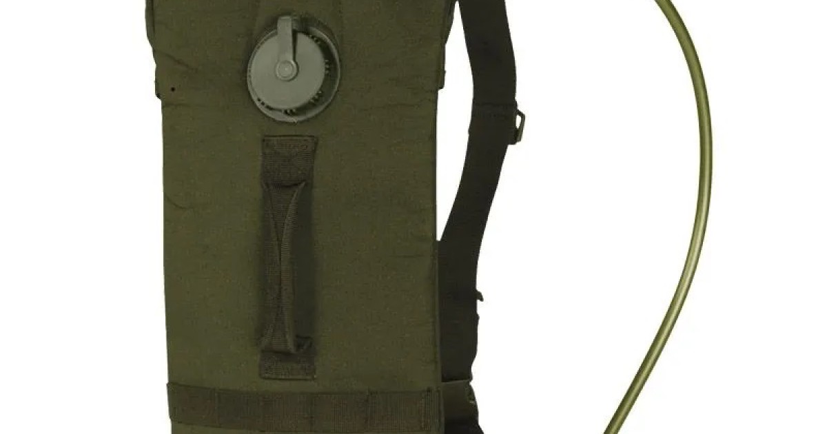 Camel pack water pack molle 3 litri verde zaino sacca idratazione acqua ...