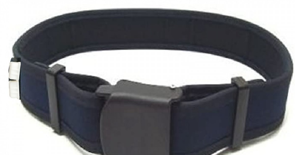Cinturone cordura blu 2v52 con porta manette - Cinturone Cordura Nero e ...