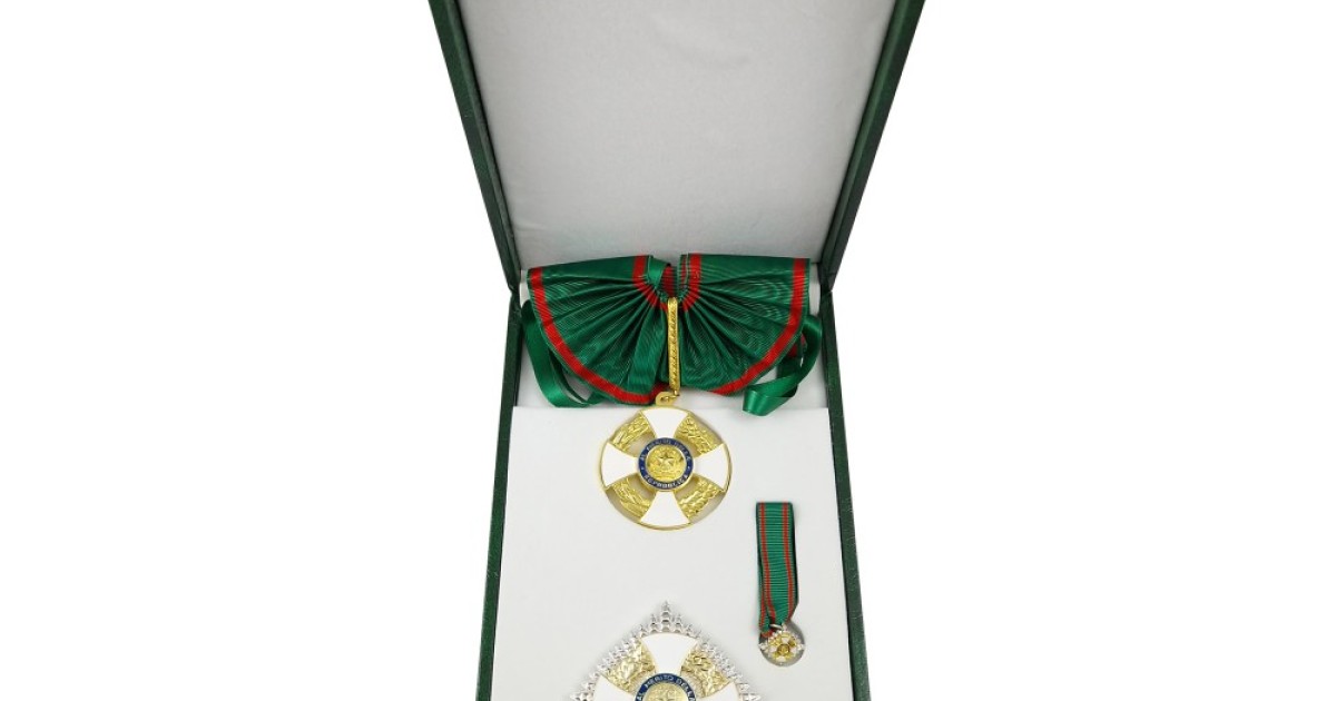 Cofanetto Grande Ufficiale dell'Ordine al Merito della Repubblica ...