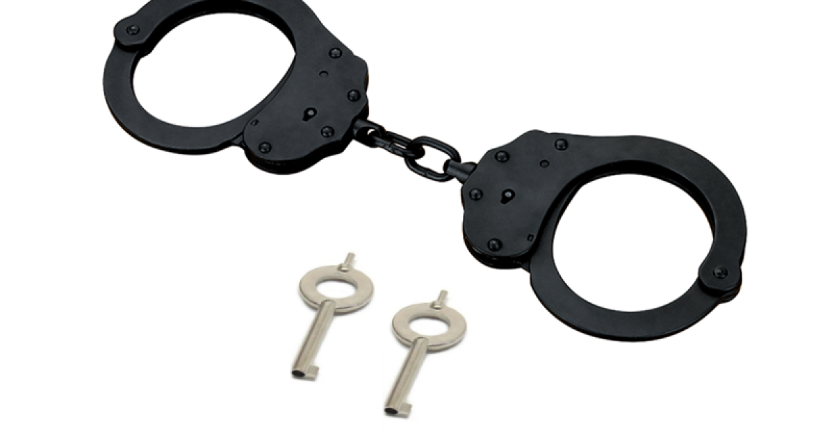 Manette spagnole a catena Alcyon 5050xb nere blocco a doppio lato ...