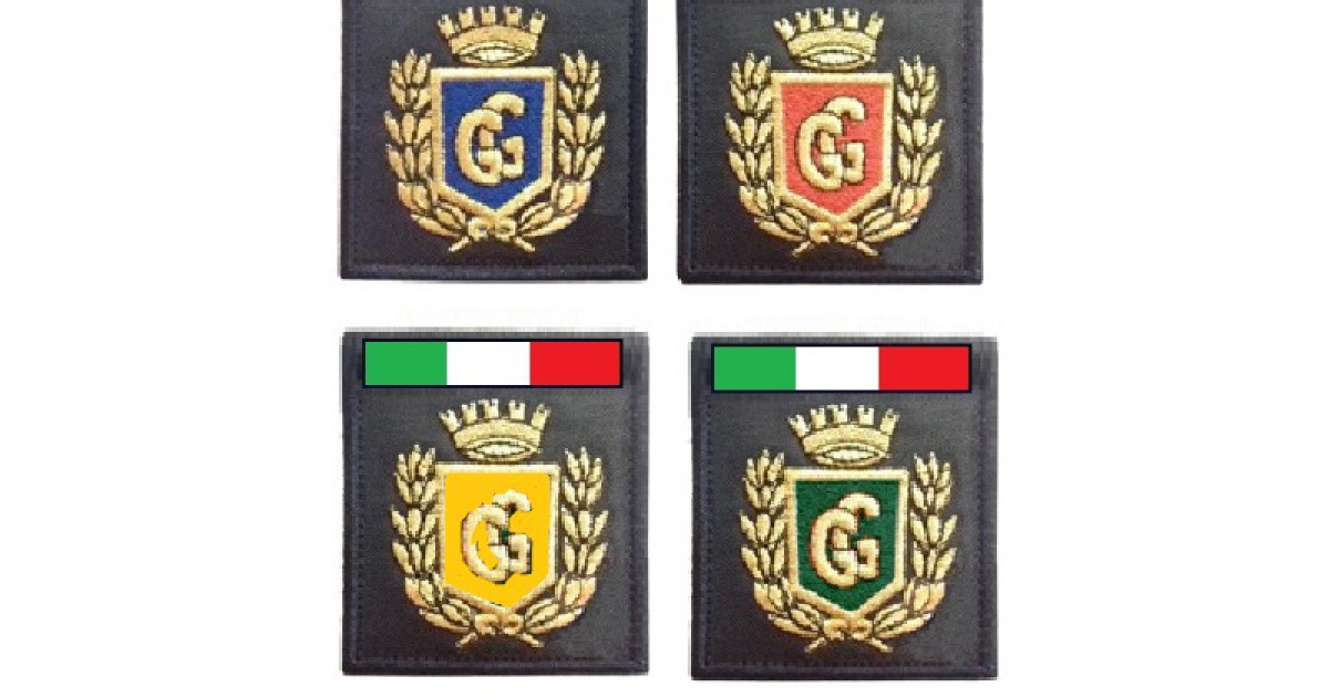 Patch Guardia Giurata grado - Patch Guardie Giurate - Divisa Militare