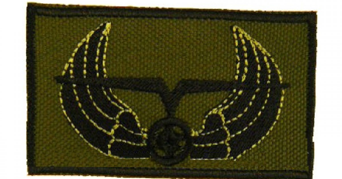 Patch toppa con velcro brevetto aeromobilità con stella - Militari - Divisa Militare
