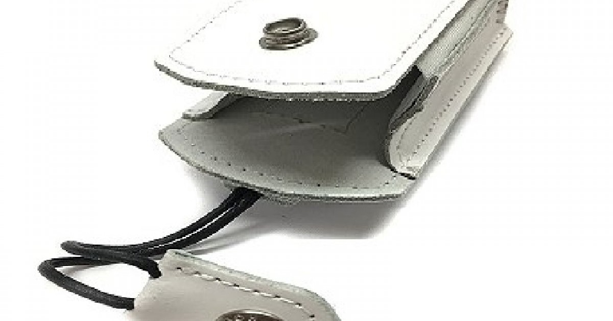 Portaradio in pelle bianco 1r00 - Cinturone BIANCO in PELLE e accessori ...