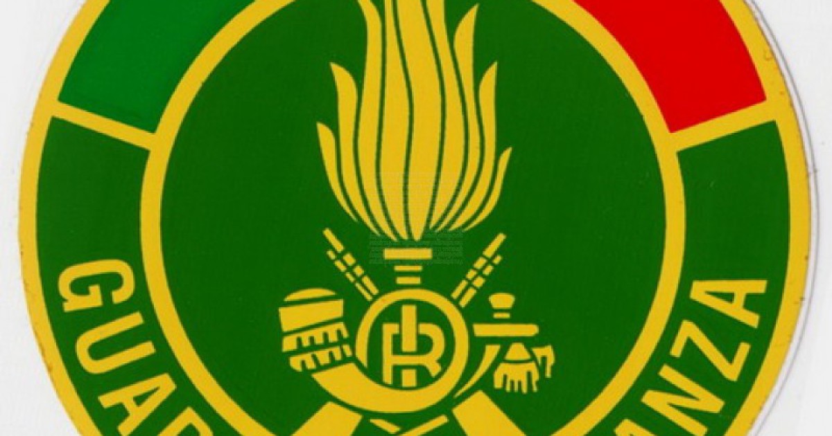 Vetrofania GDF Guardia di Finanza - Mostreggiature GDF - Divisa Militare